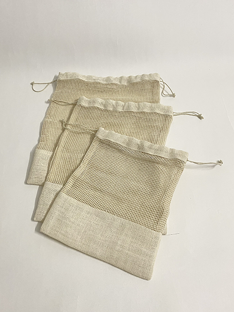 Shop Eva Net Drawstring Bag Set of 3, online In India | JuteSmart